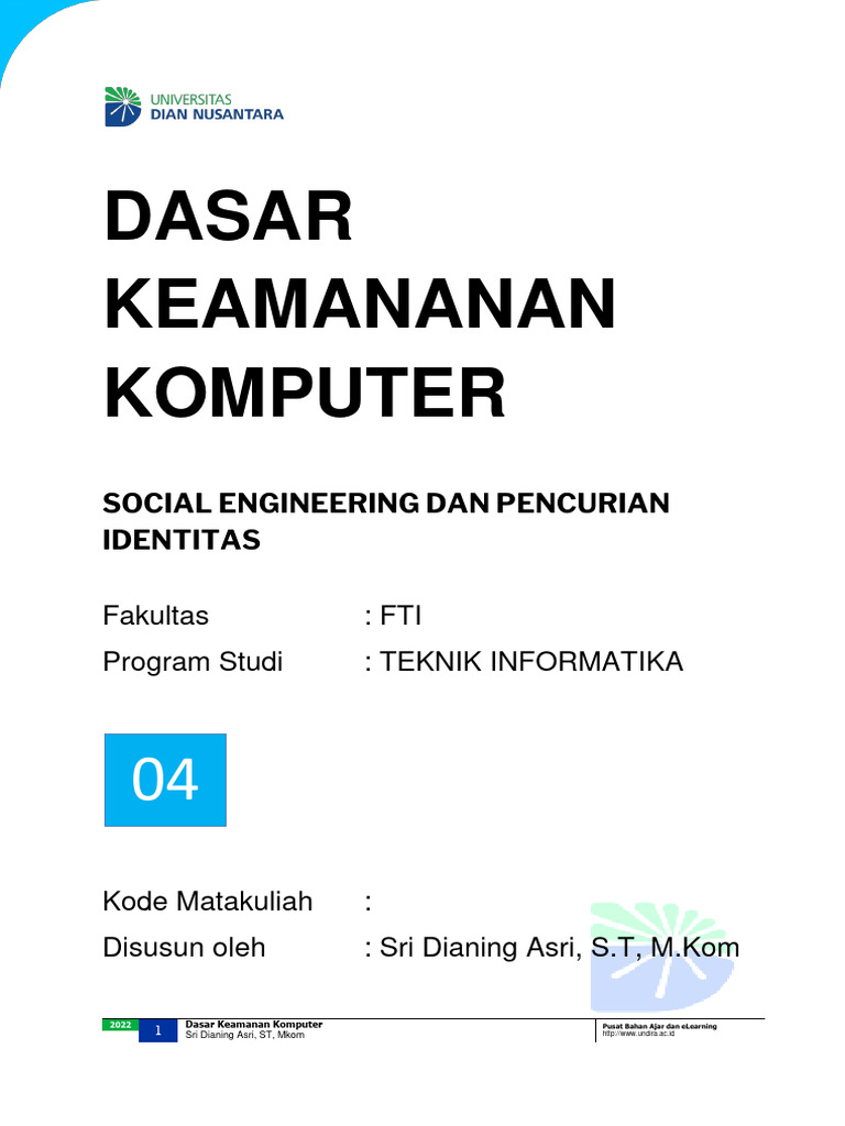 MODUL 4 Social Engineering | PDF