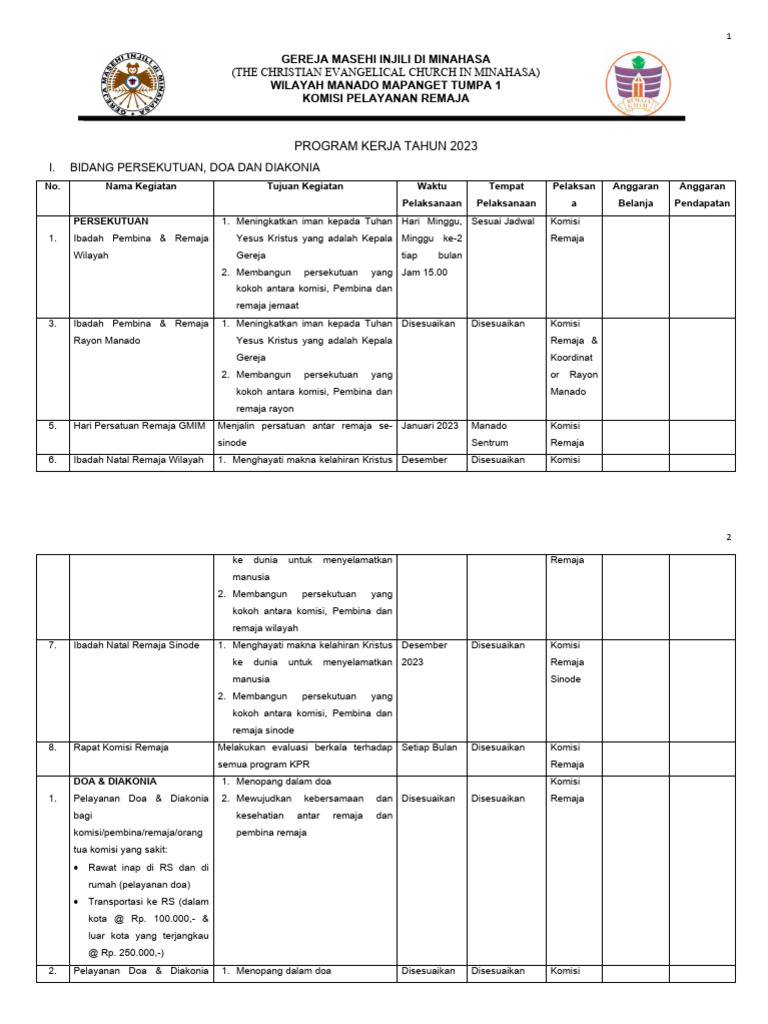 ProKer 2023 MAPATU Fixg Uuthvj H | PDF | Karier & Perkembangan
