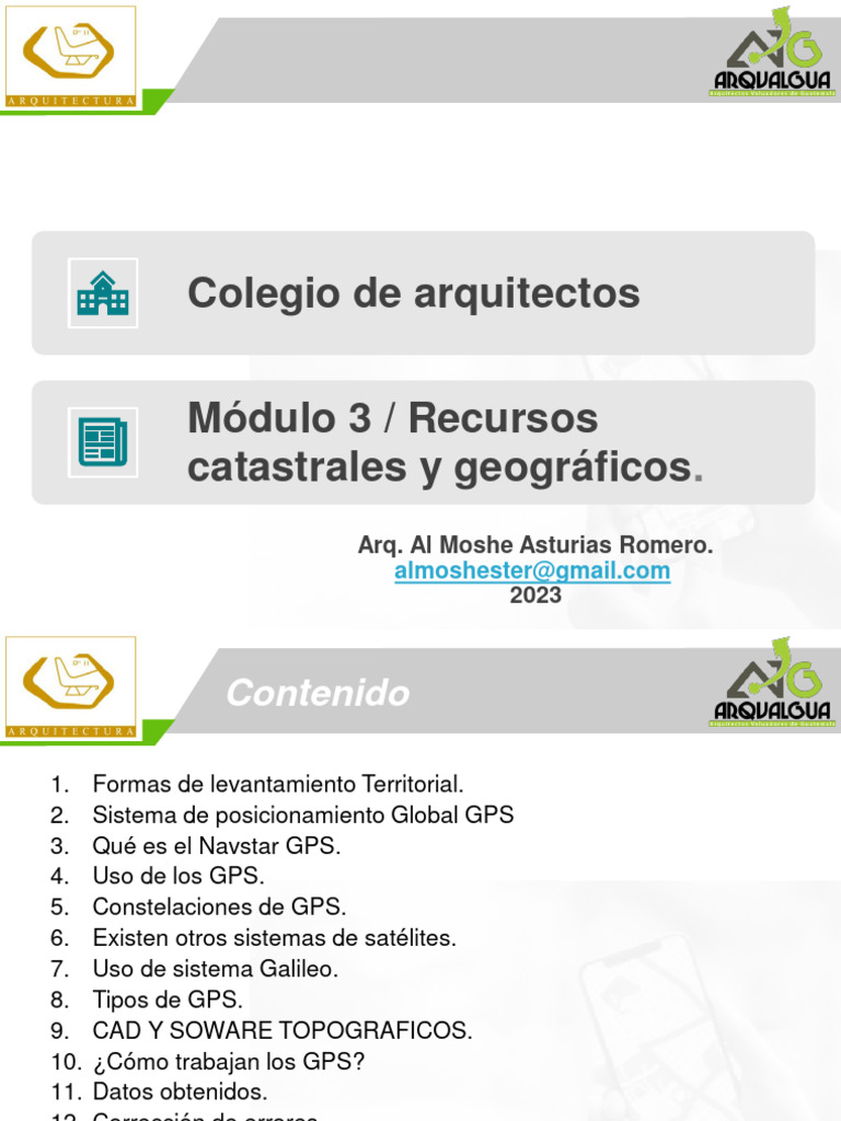 1 Que Es GPS 2023 | PDF | Sistema de Posicionamiento Global ...