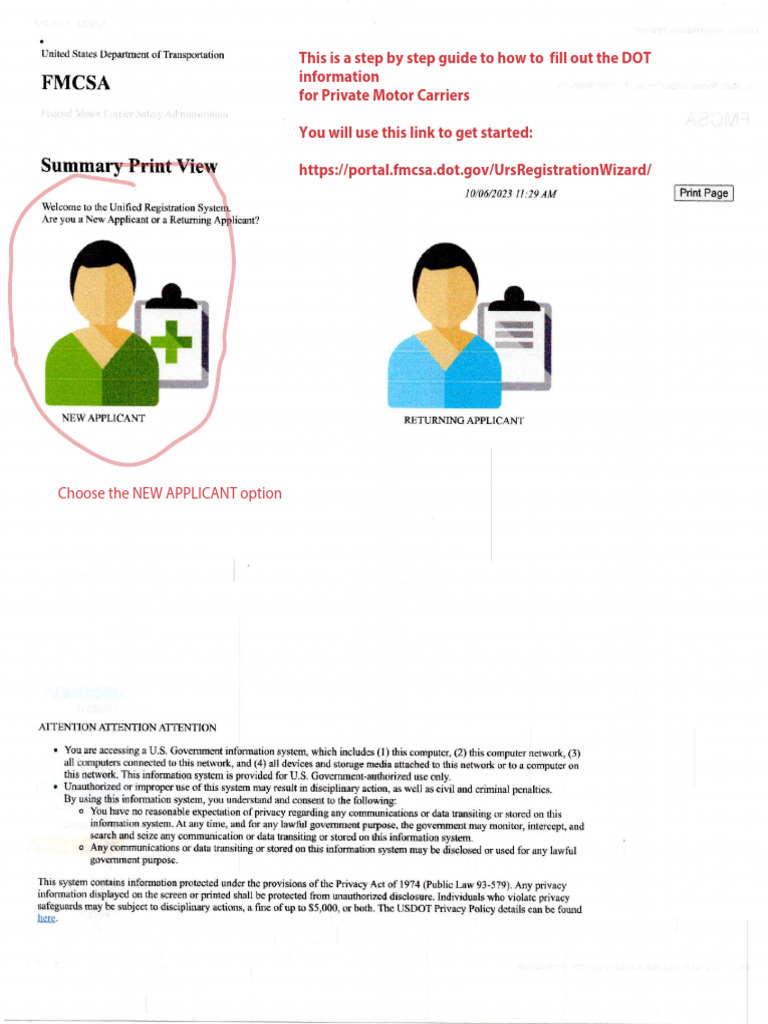 Dot Information Edited 3.PDF License Plate | PDF