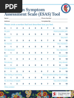 ESAS - Edmonton Symptom Assessment System | PDF | Palliative Care ...