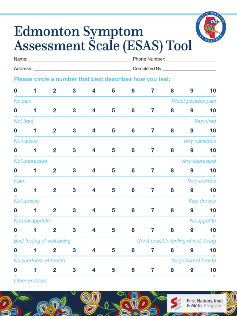 ESAS-Tool V4 | PDF | Palliative Care | Caregiver