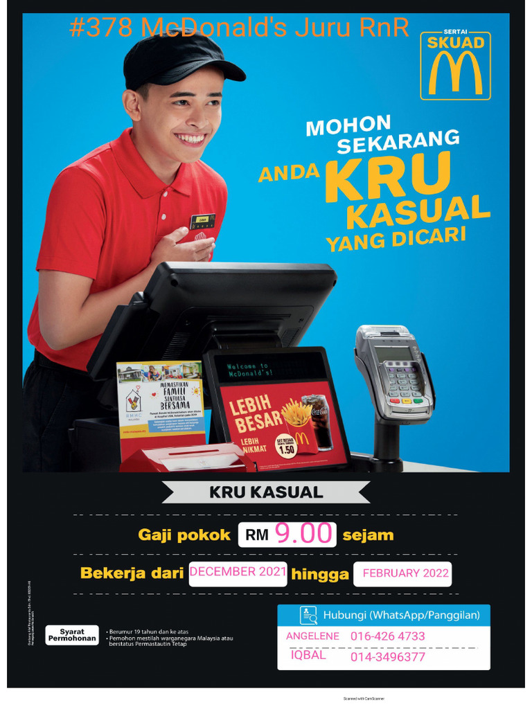 Poster Hiring - Kru 2021 | PDF