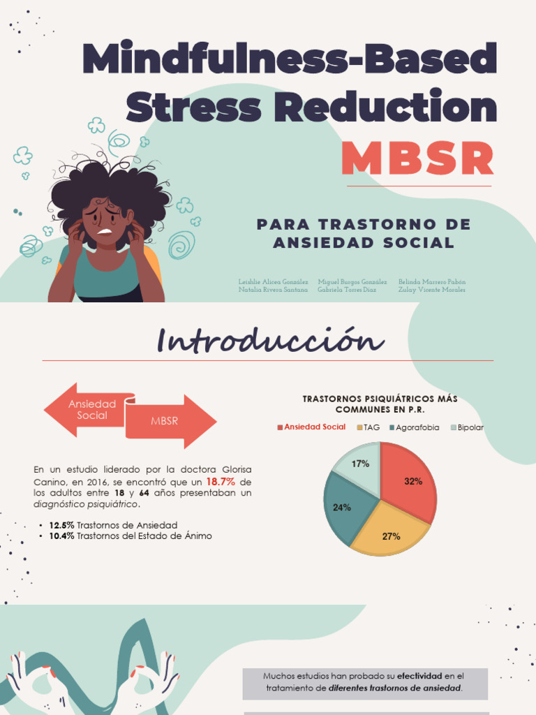 Modelo MBSR-Grupo 5 | PDF | Trastorno mental | Ansiedad