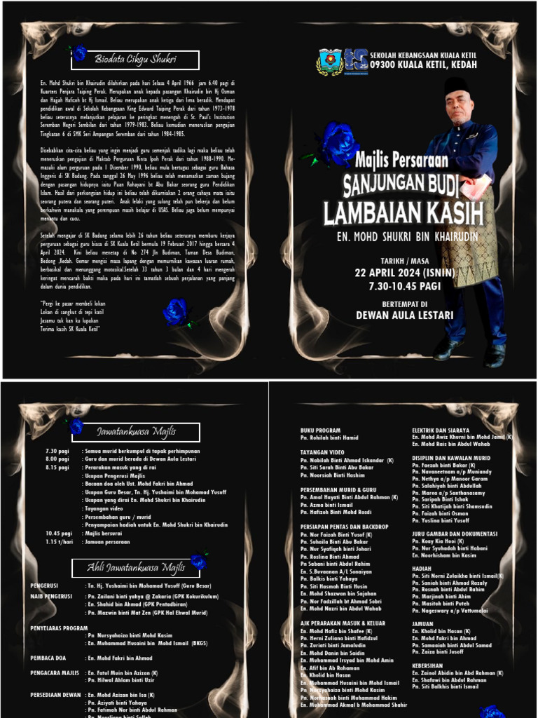 Buku Program Persaraan Sir | PDF