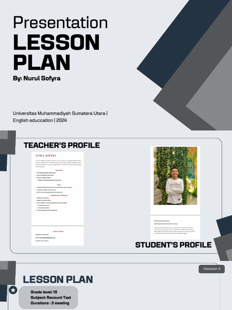 Lesson Plan | PDF | Teaching Method | Lesson Plan