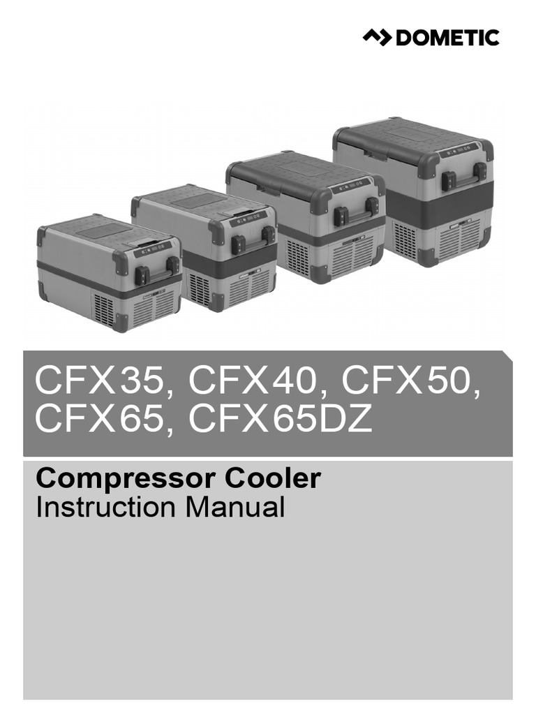 CFX35, CFX40, CFX50, CFX65, CFX65DZ: Compressor Cooler | PDF | Mains ...