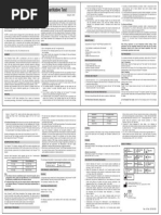 Afinion HbA1c Error Code Troubleshooting | PDF | Assay | Nature