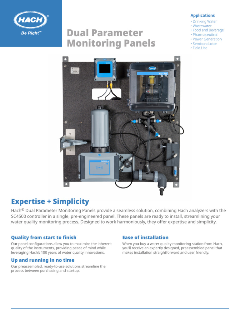 Dual Parameter Monitoring | PDF | Water Quality