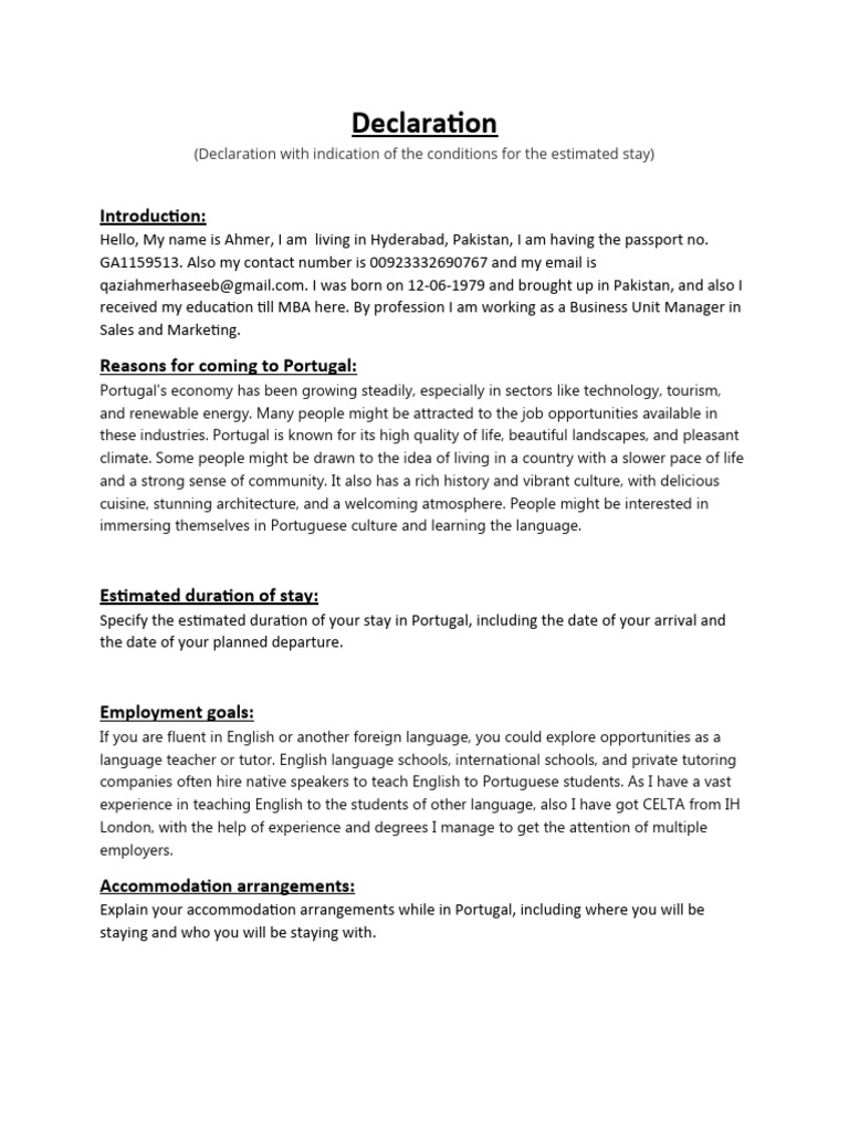 Declaration AHMER | PDF | Portugal | Economies