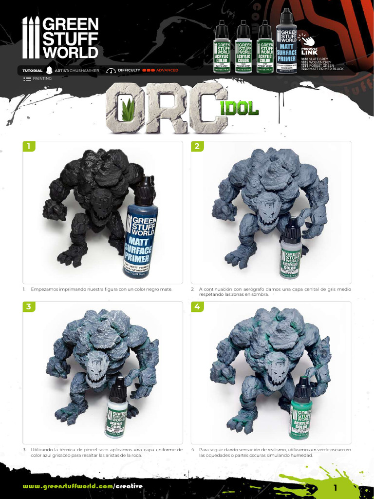 ES-Tutorial-LEVEL ADVANCED-Orc Idol | PDF