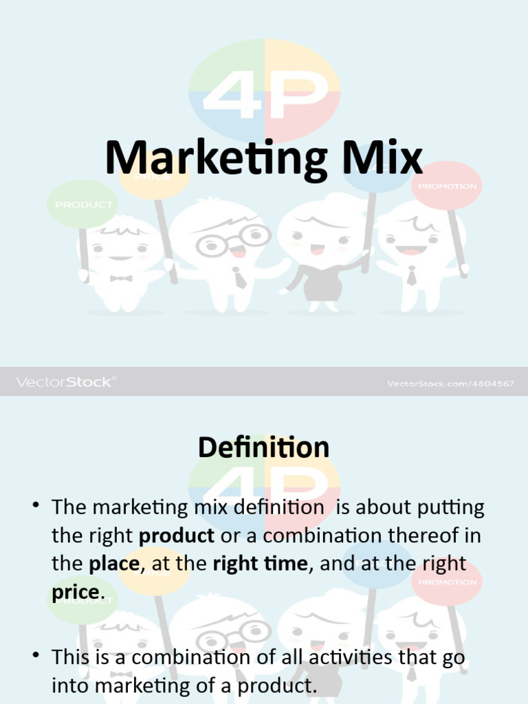 Understanding the Marketing Mix Essentials | PDF | Product (Business ...