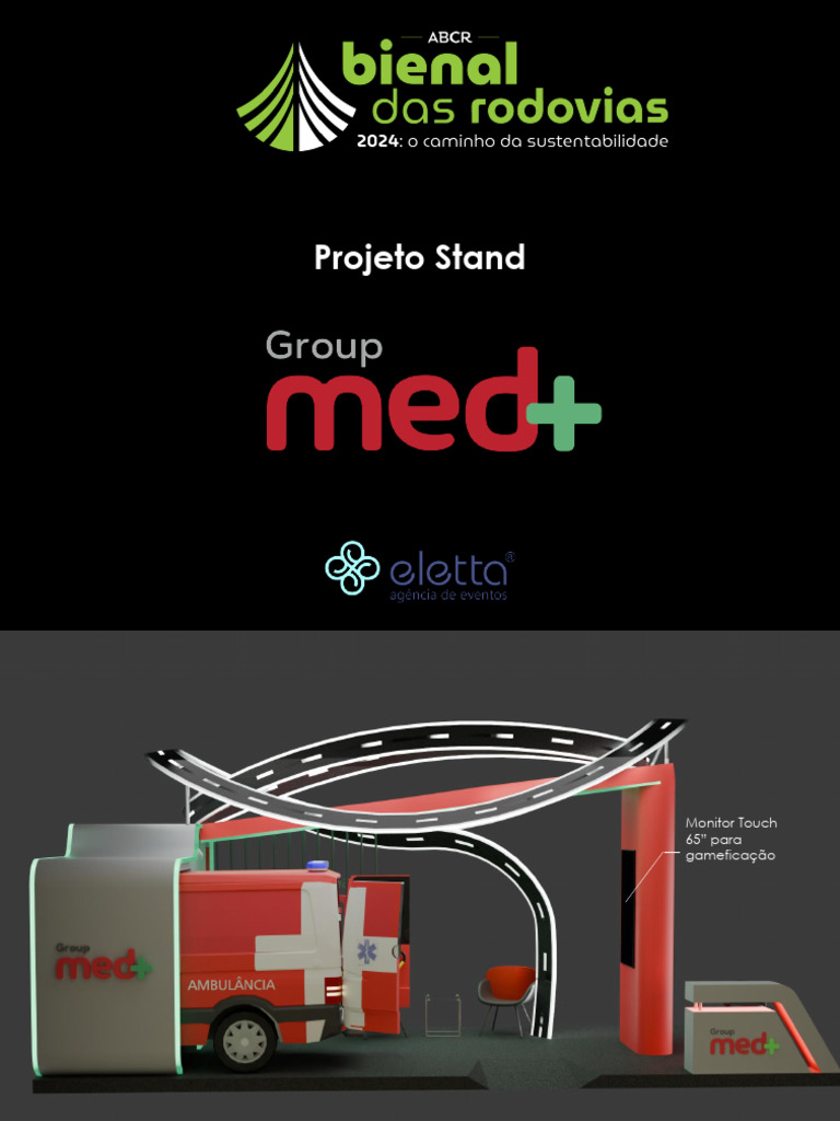 Projeto Stand Med+ com Monitor Touch 65” | PDF