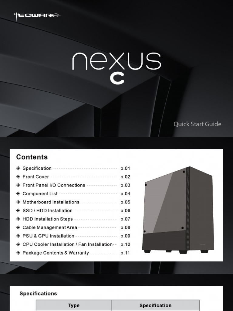 Nexus C Manual | PDF