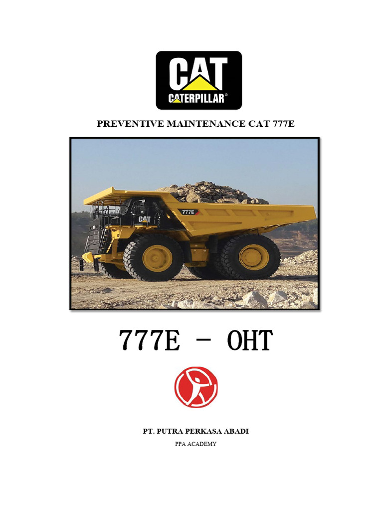 PM Oht Cat 777e | PDF