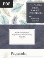 Ang Kahalagahan NG Pagsusulat at Angakademikong Pagsulat Ang Pagsusulat ...
