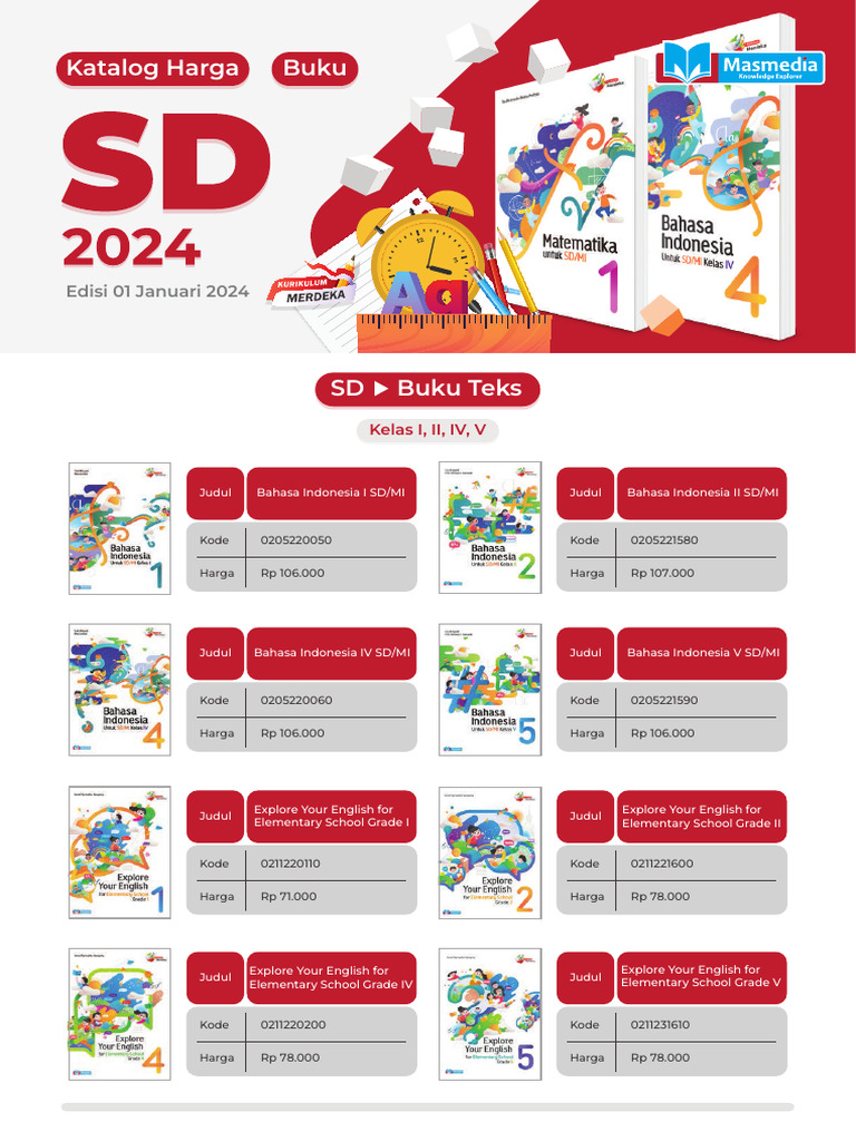 KATALOG SD K-MERDEKA 2024 - Compressed | PDF