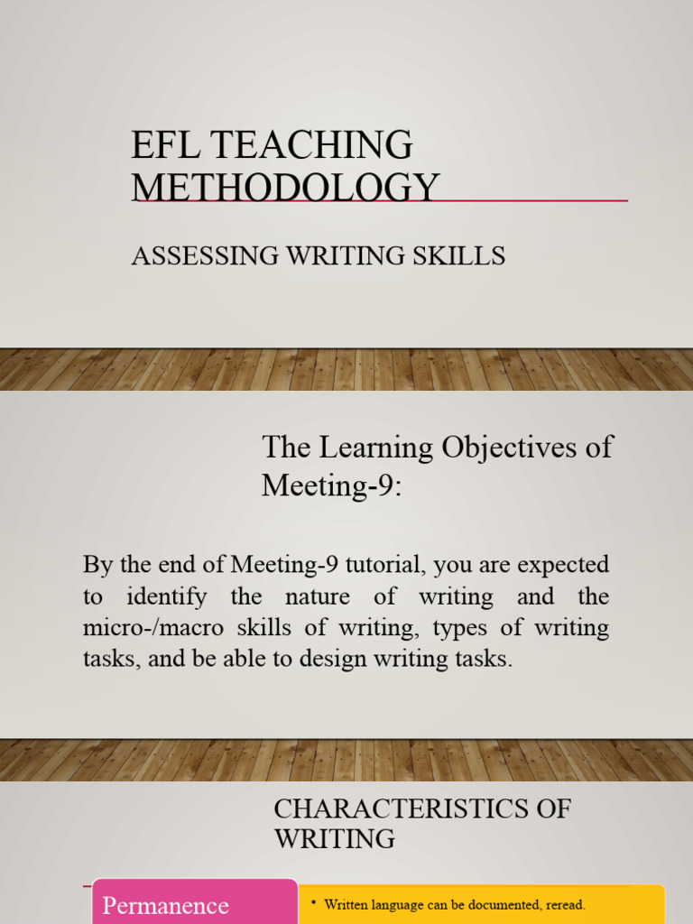 Assessing Writing Skills UIN | PDF | Essays | Word
