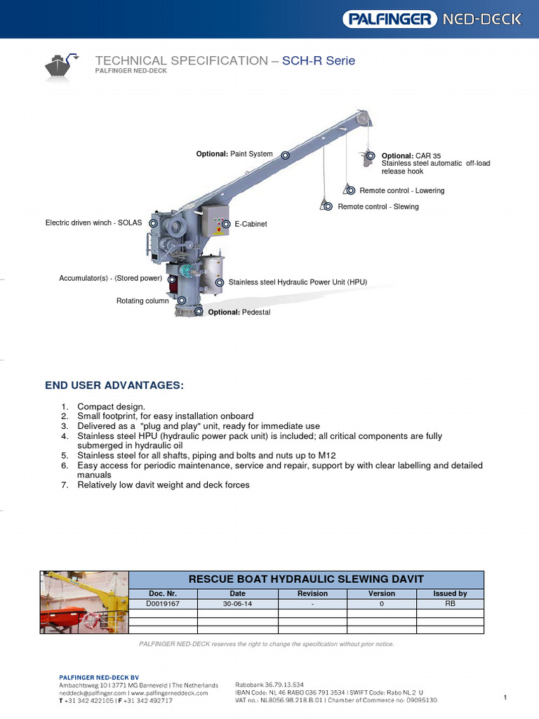 SCH-R Series (Technical Description) (1) | PDF | Valve | Manufactured Goods