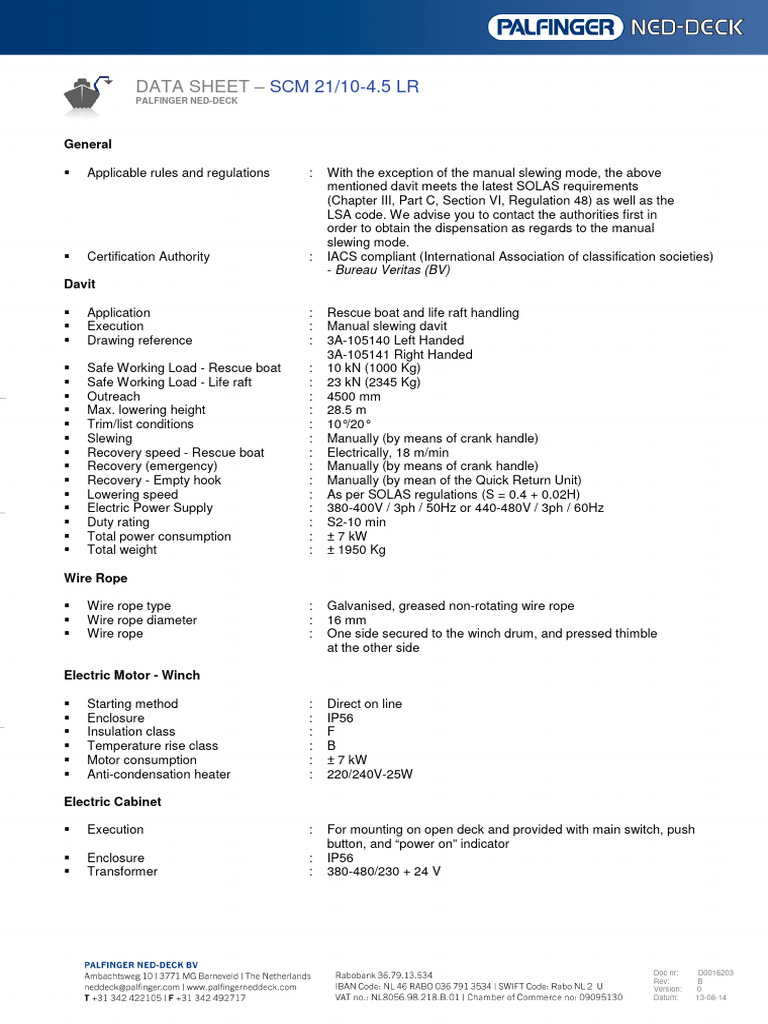 3A-105140 SCM 21-10-4.5 LR (Data Sheet) | PDF | Electricity ...