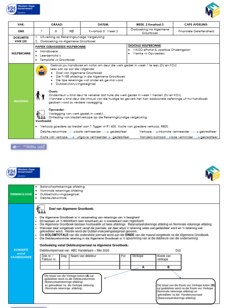 EBW GR 9 KW 3 Week 2 | PDF