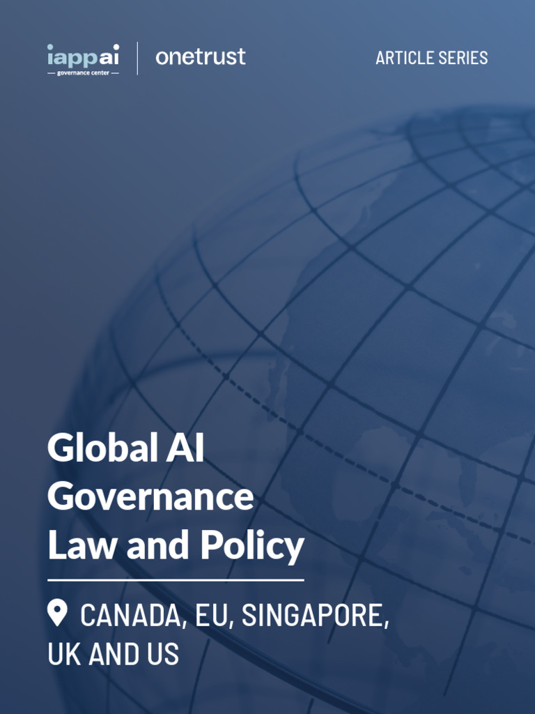Global AI Governance Law and Policy Series | PDF | Artificial ...