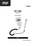 811-B Ultrasonic Doppler Manual | PDF | Blood Pressure | Battery Charger