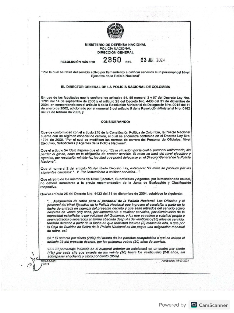 Resolucion 2350 | PDF