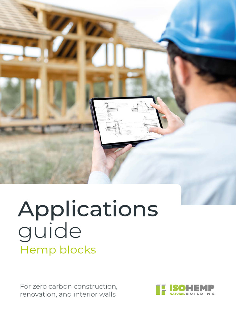 IsoHemp Hemp Block Applications Guide | PDF | Building Insulation | Wall