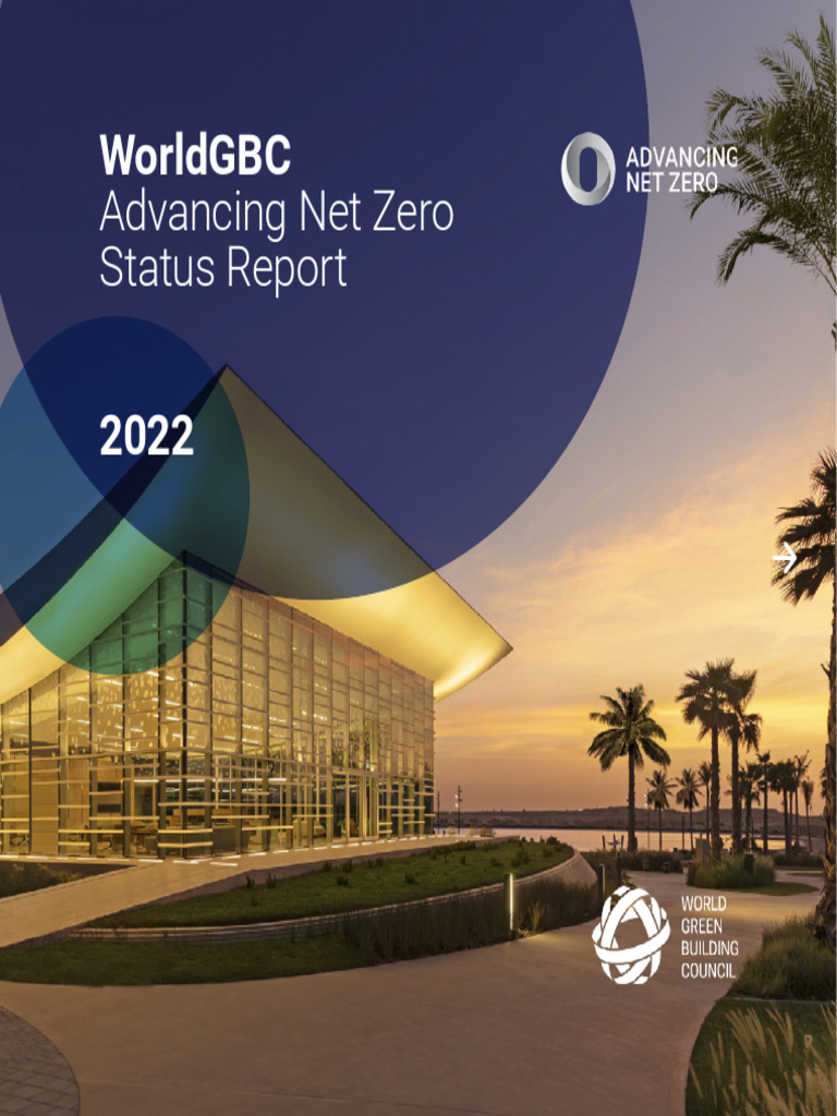 Advancing Net Zero - WGBC - ANZ - Status - Report - 2022 | PDF ...