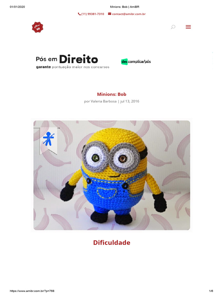 Minions_ Bob | PDF