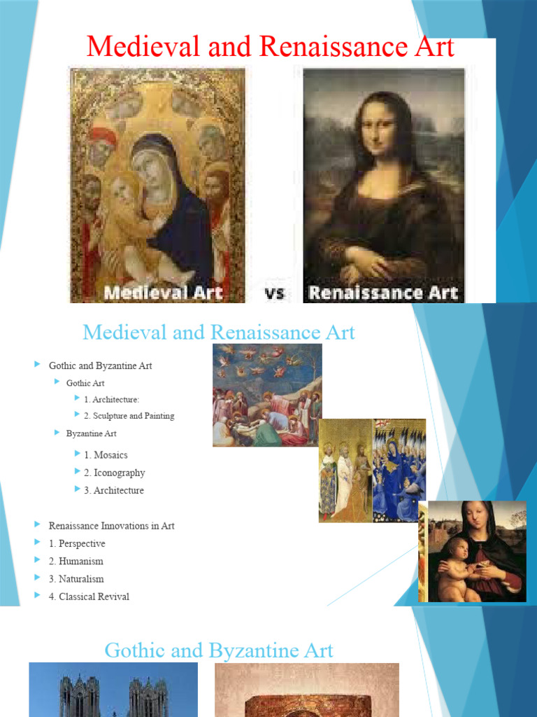 Day 4 Medieval and Renaissance Art 072748 | PDF | Gothic Architecture ...