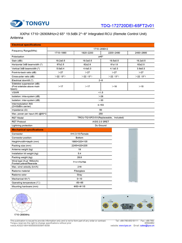 9.TDQ 172720DEI 65FT2v01 | PDF | Wireless | Waves