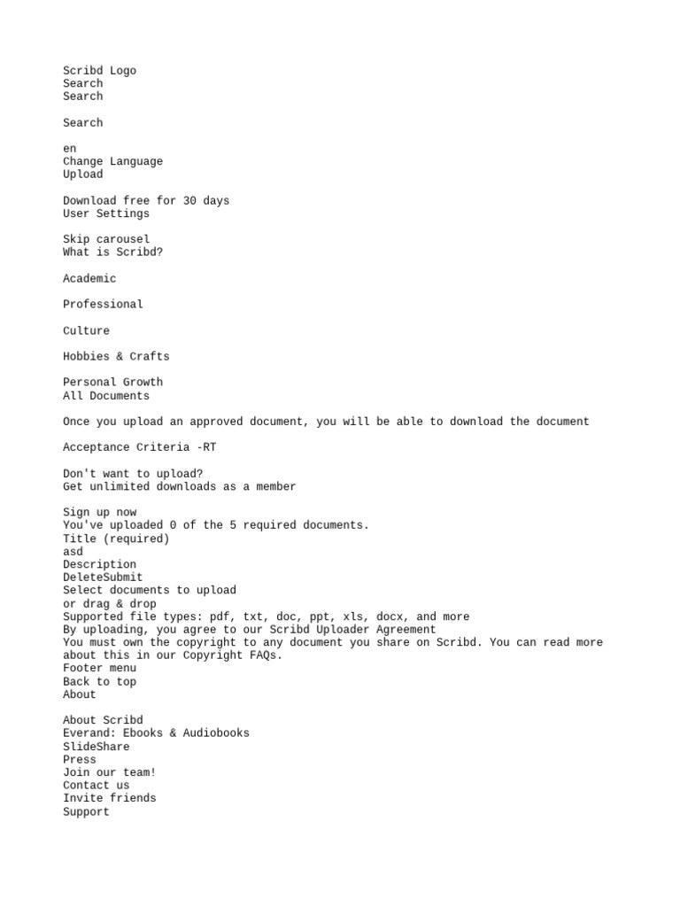 Asd | PDF | Scribd | Software