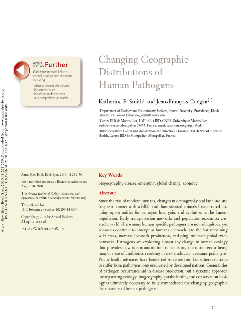 Smith 2010 | PDF | Infection | Pathogen