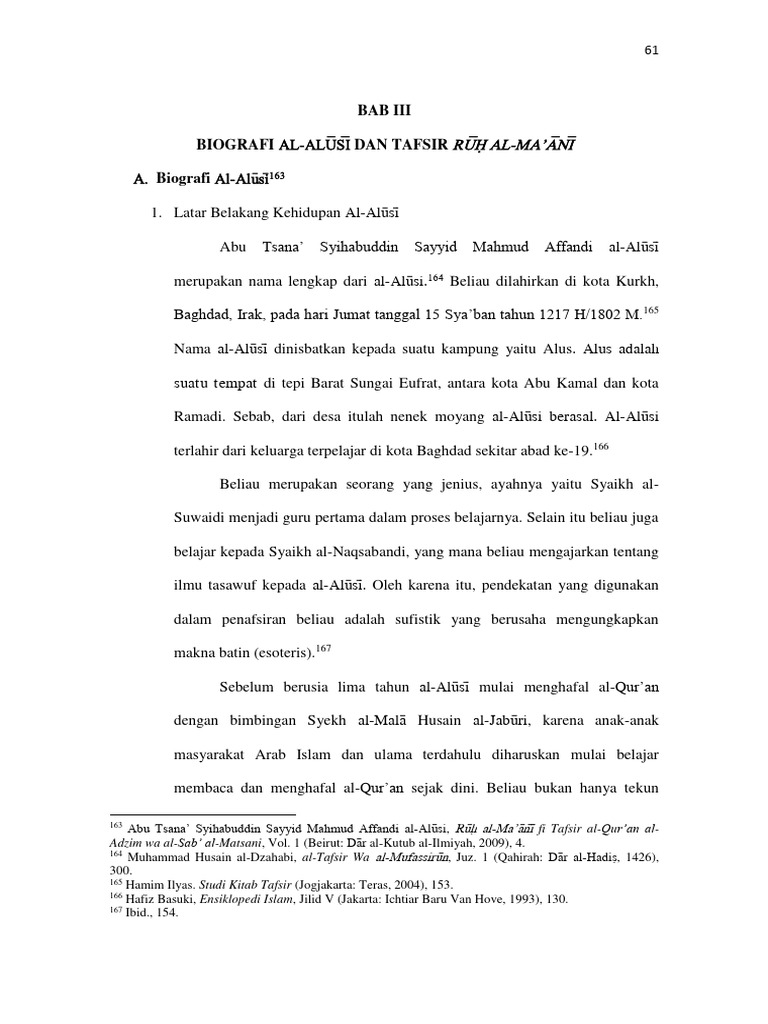 Biografi Al-Alusi | PDF