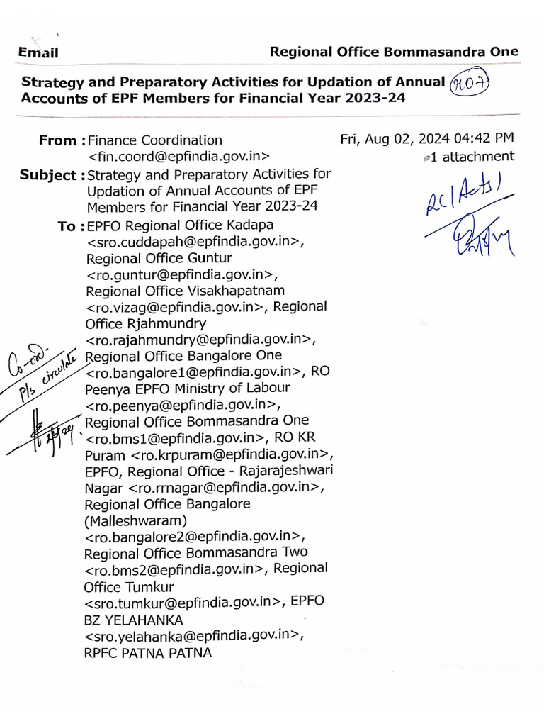 Activities For Updation of Annual Accounts | PDF