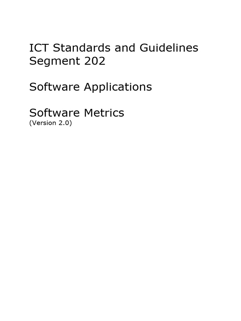 202-19 SW Software Metrics | PDF | Computing | Software Engineering