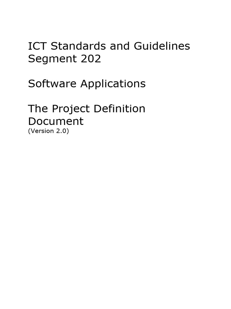 202-02 SW Project Definition - Explained | PDF | Use Case | Risk Management