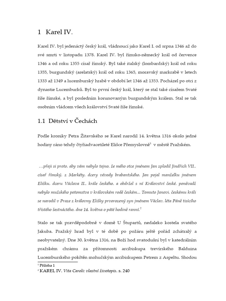 Karel IV | PDF