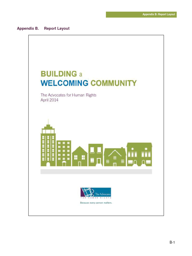 Appendix b Report Layout | PDF | Page Layout | Typefaces