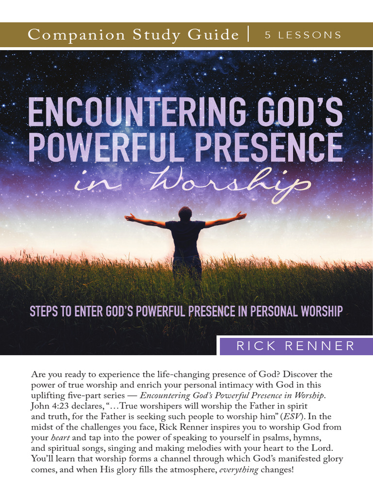 BR207SG Encountering God's Presence | PDF | Contemporary Worship Music ...