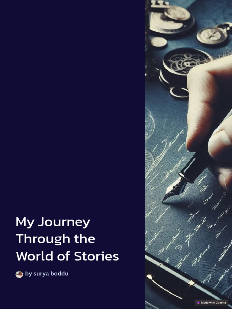 My Journey Through The World of Stories | PDF