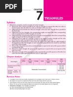 Class 10 Maths Chapter 6 Triangle Notes | PDF | Triangle | Classical ...