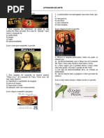 Exemplos de Paródias Literárias | PDF | Paródia