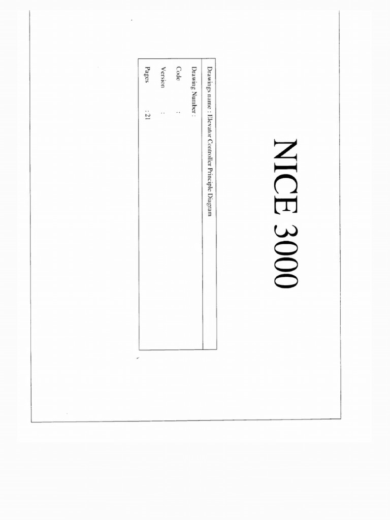 Bản Vẽ NICE 3000 Tiếng Việt | PDF