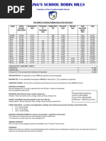 Roedean School SA 2025 Schedule of Fees | PDF | Payments