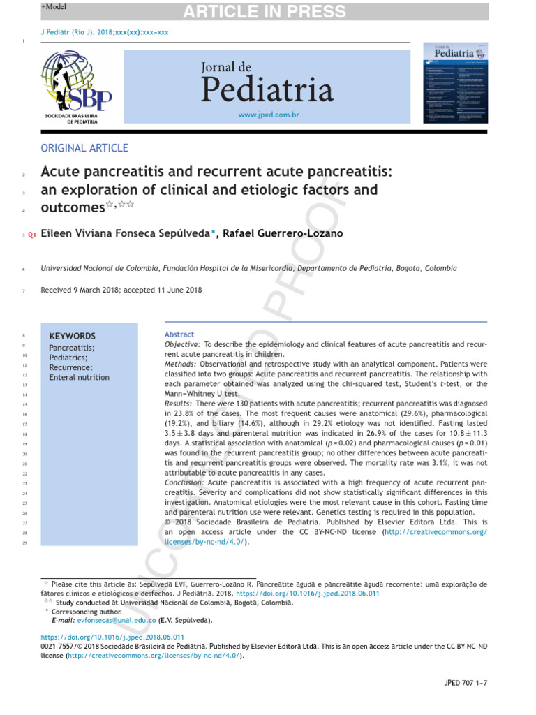 Acute Pancreatitis and Recurrent Acute Pancreatitis:an Exploration of ...