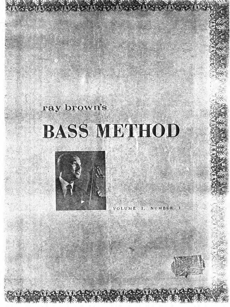 Jazz - Ray Brown Bass Method - Text | PDF | Chord (Music) | Jazz