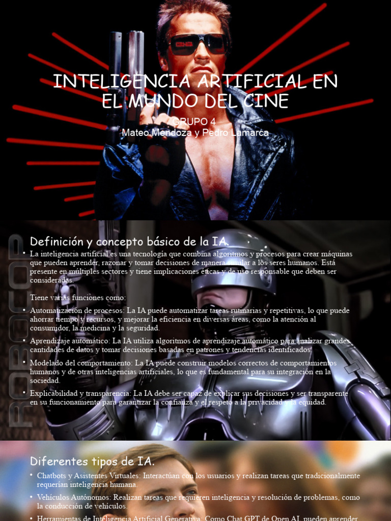 Inteligencia Artificial en El Mundo Del Cine | PDF | Inteligencia artificial | Inteligencia (IA ...
